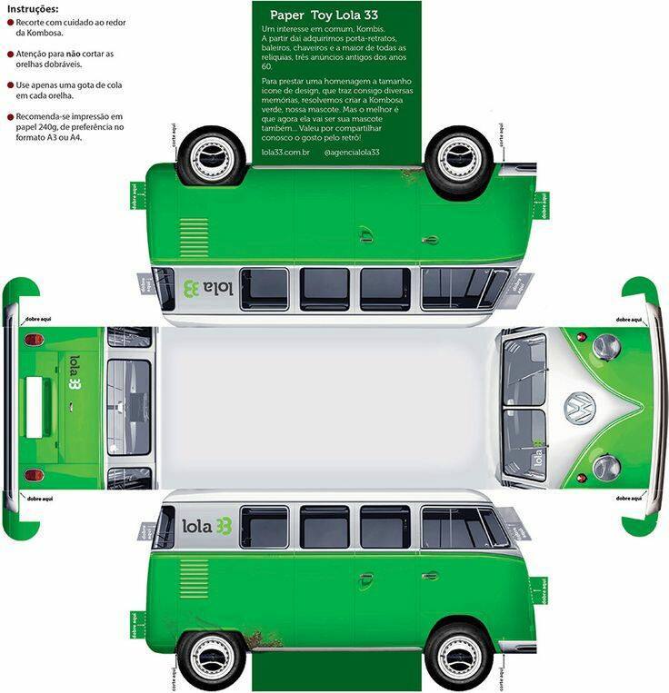 Kumpulan papercraft mobil - Desain Hidupmu