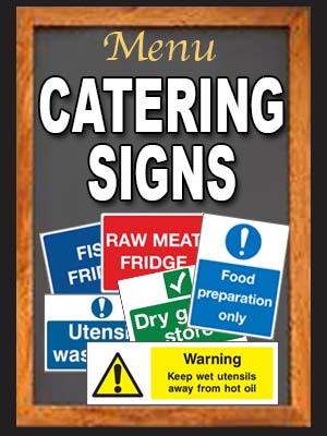 Directa UK brings you Mr D and his amazing Blog!: Catering Signs