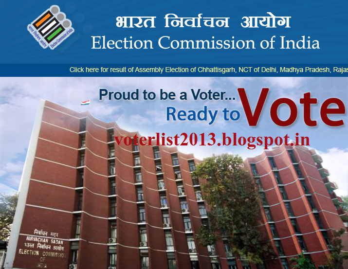 ELECTION COMMISSION OF INDIA,WEBSITE OF ELECTION COMMISSION OF INDIA ...
