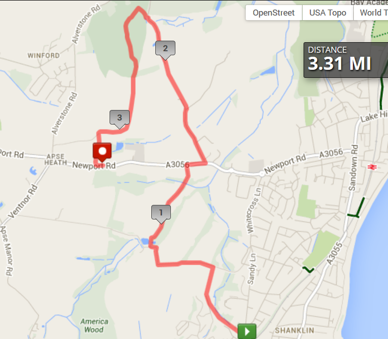 Lin's Isle of Wight Walking Blog: Walk 8 Bluebell Walk Shanklin to ...