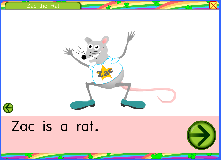 Early Childhood Education: READING: ZAC THE RAT