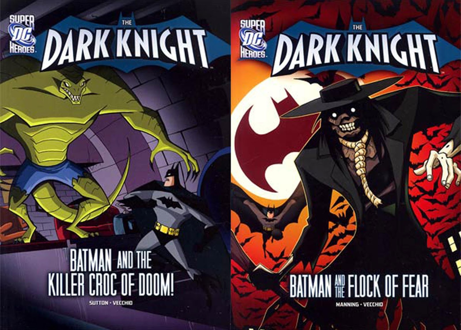 Drumfish Productions: LUCIANO VECCHIO - DC SUPER HEROES BOOKS!