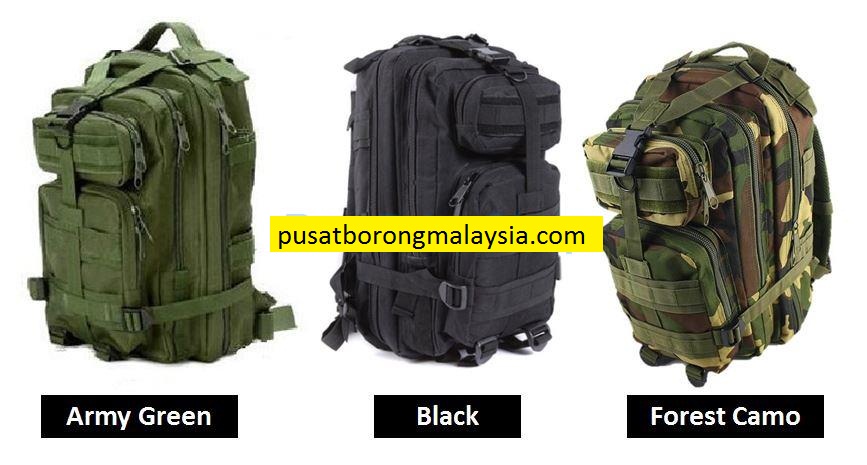 Beg Askar hutan lasak perkhemahan - Kedai Borong Malaysia