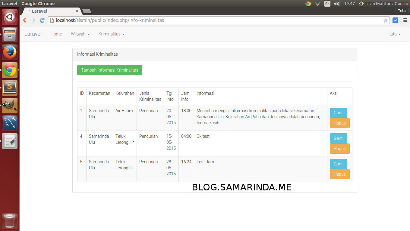 Input Jam Dengan JQuery UI Timepicker di Laravel 5 - Catatan Pemrograman Komputer