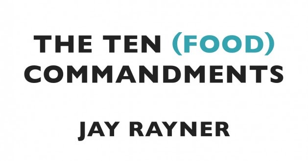 Book of Elsa : Book Review | The Ten (Food) Commandments - Jay Rayner