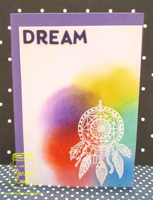Creative With Monika: Papercraft Challenges #23 A "Dream" Card