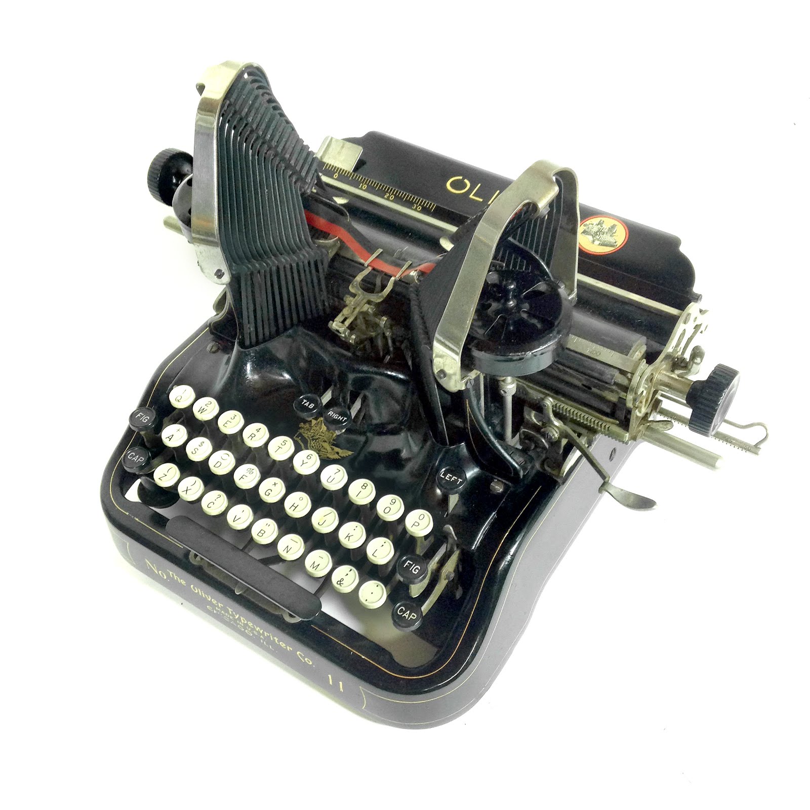 Oliver No. 11 typewriter/ /THE TYPEWRITER REVOLUTION