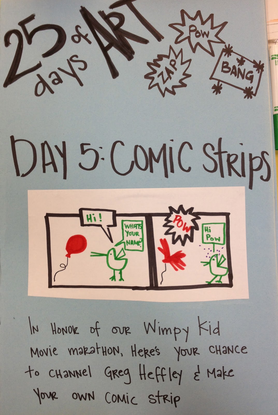 In the Children's Room: 25 Days of Art: Comic Strips