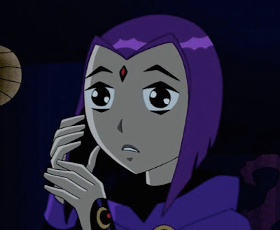 RAVEN OF THE TEEN TITANS: Surprised