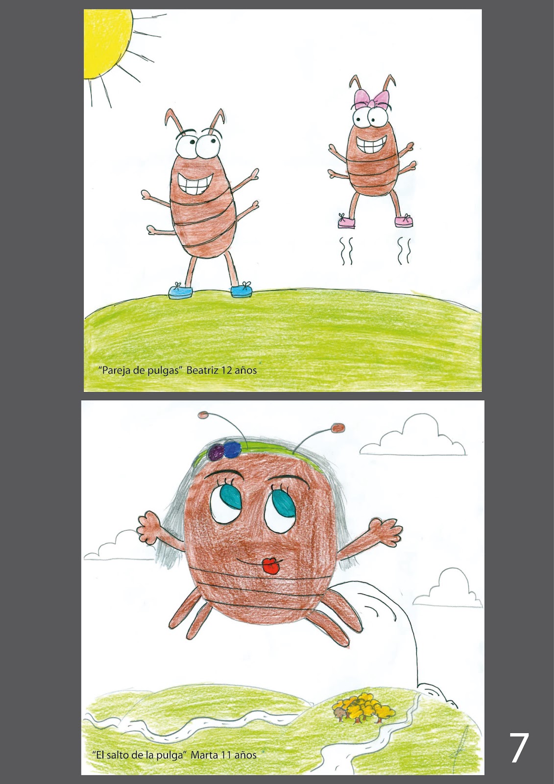 el Atelier de las Pulgas: Concurso creativo "Dibújame una pulga"