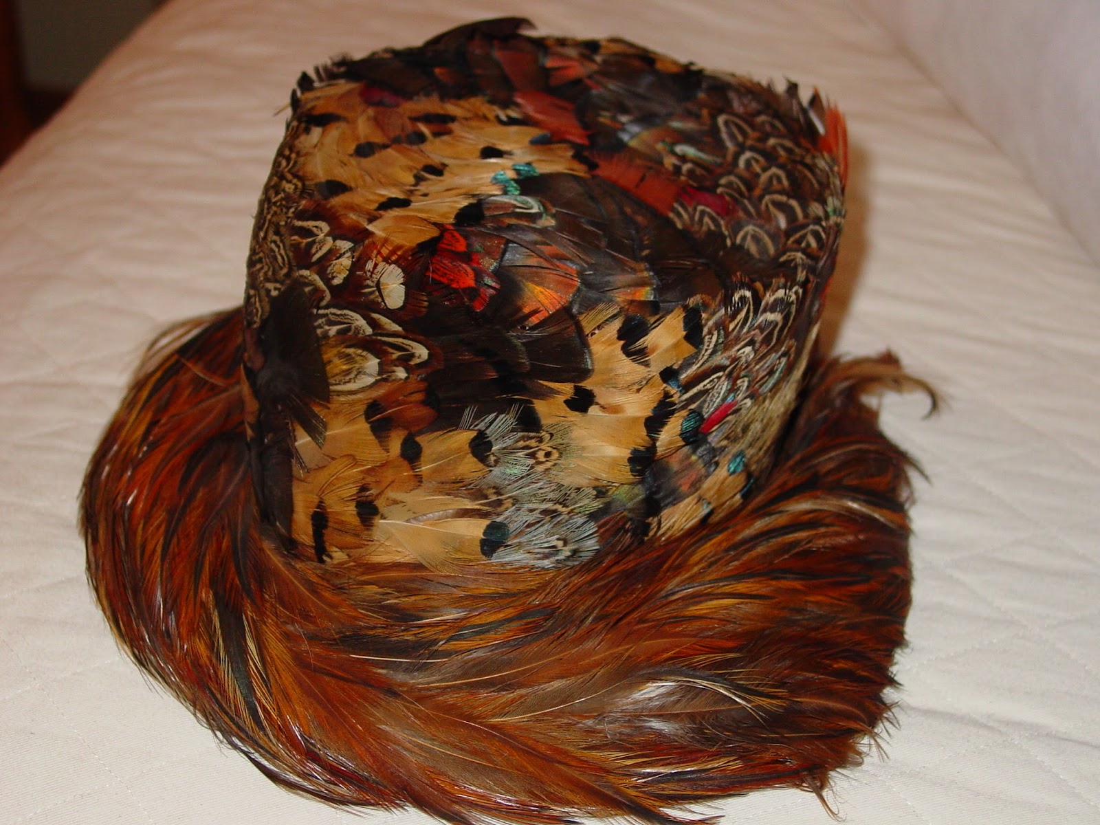 Fox Den Findings: Fabulous Pheasant Feather Hat