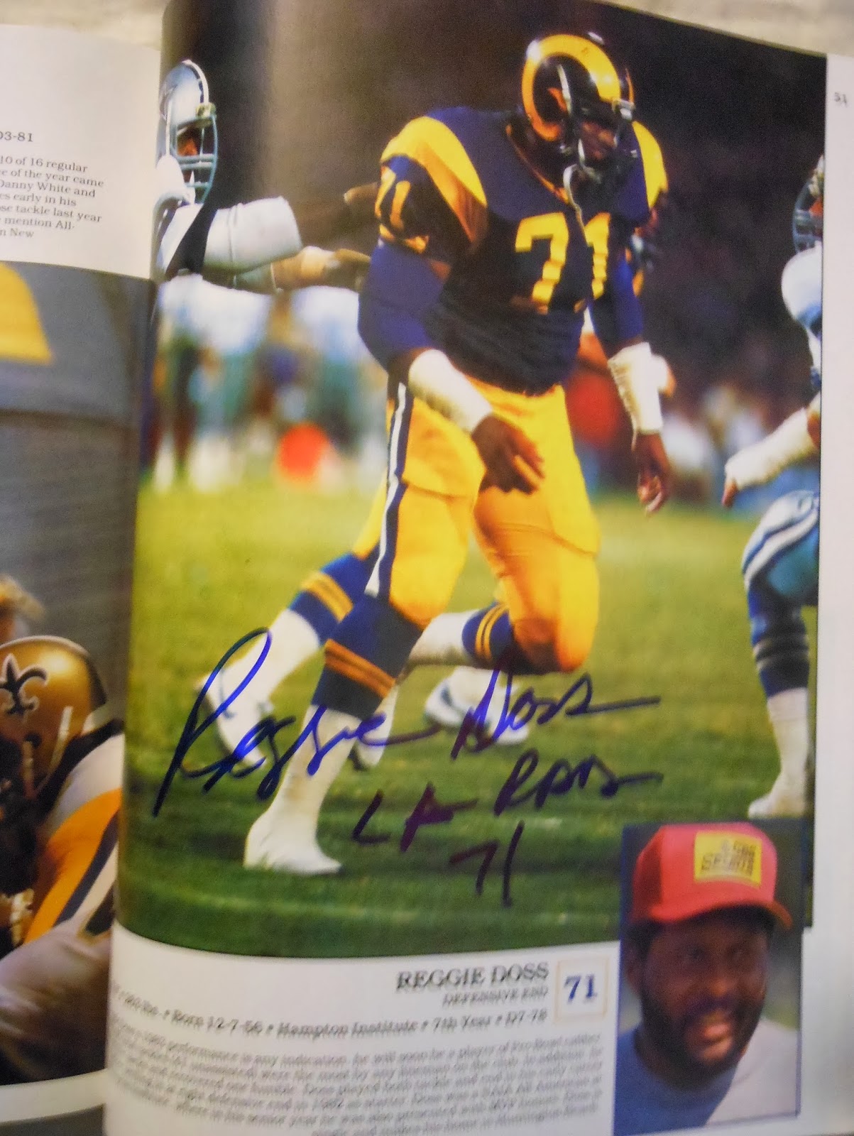 Dodger RAMblings: Reggie Doss Autograph Appearance - Photos & Recap