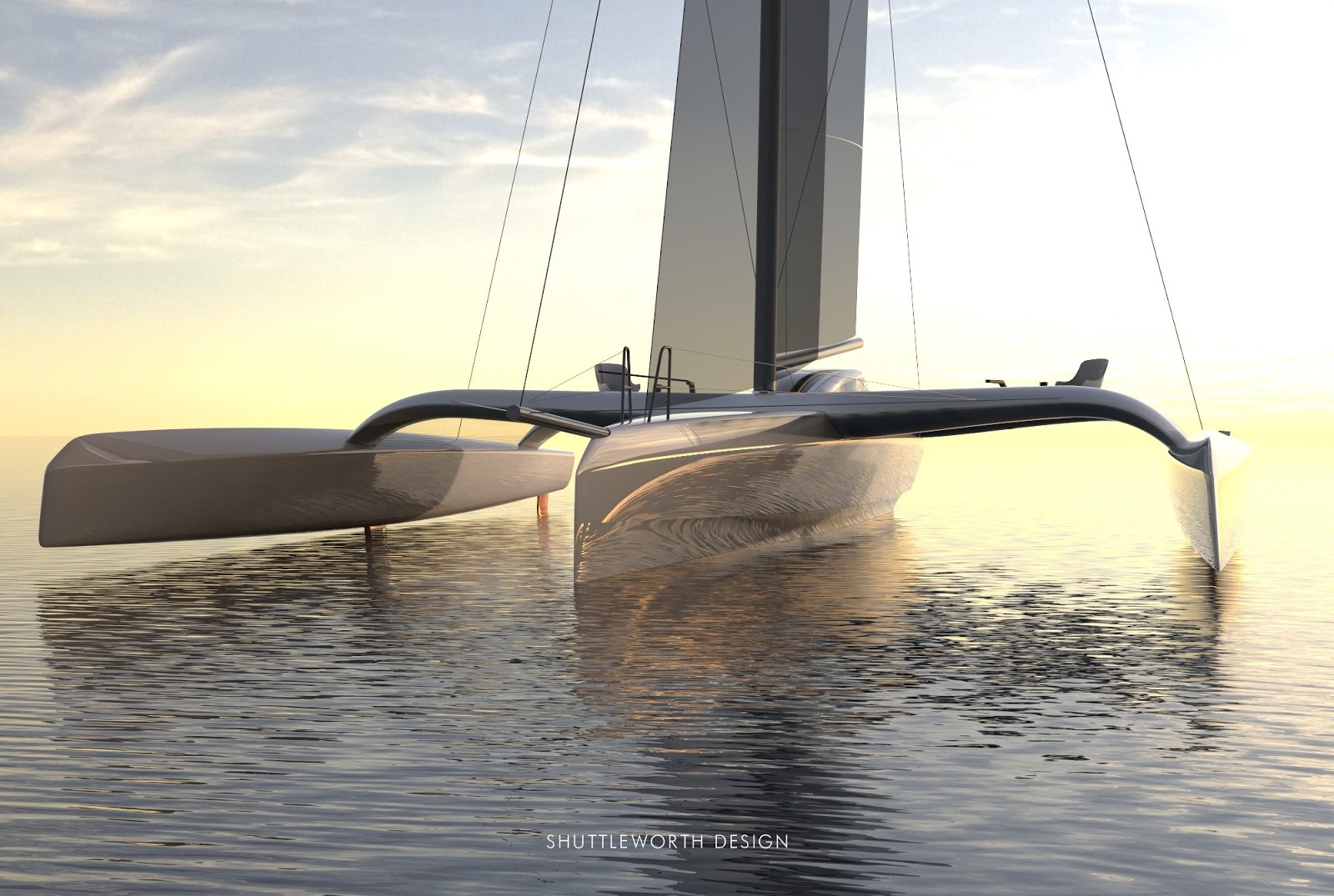 Trimaran Projects and Multihull News: New Shuttleworth 40' racer ...