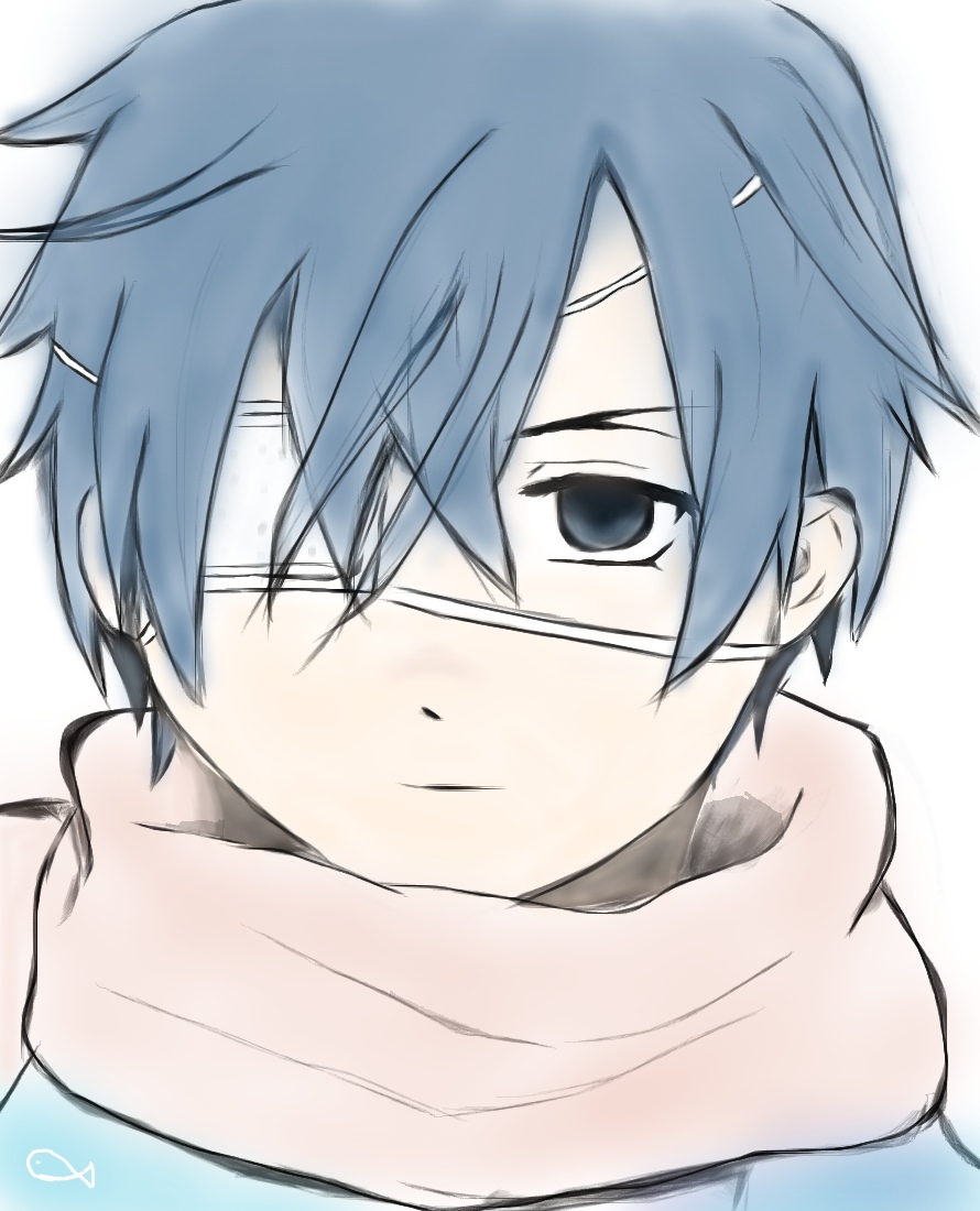 Try to draw Ciel Phantomhive