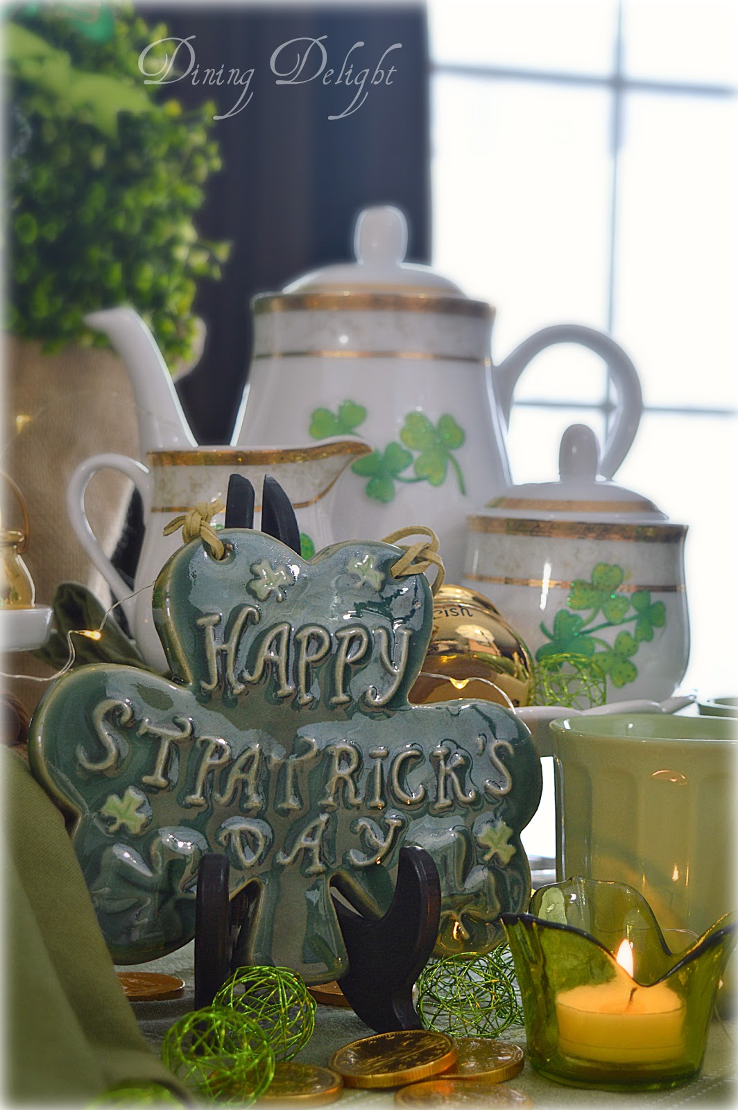 Dining Delight: St Patrick's Day Tea-scape