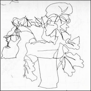 Susan Purney Mark: From My Sketchbook - Continuous Line Drawings