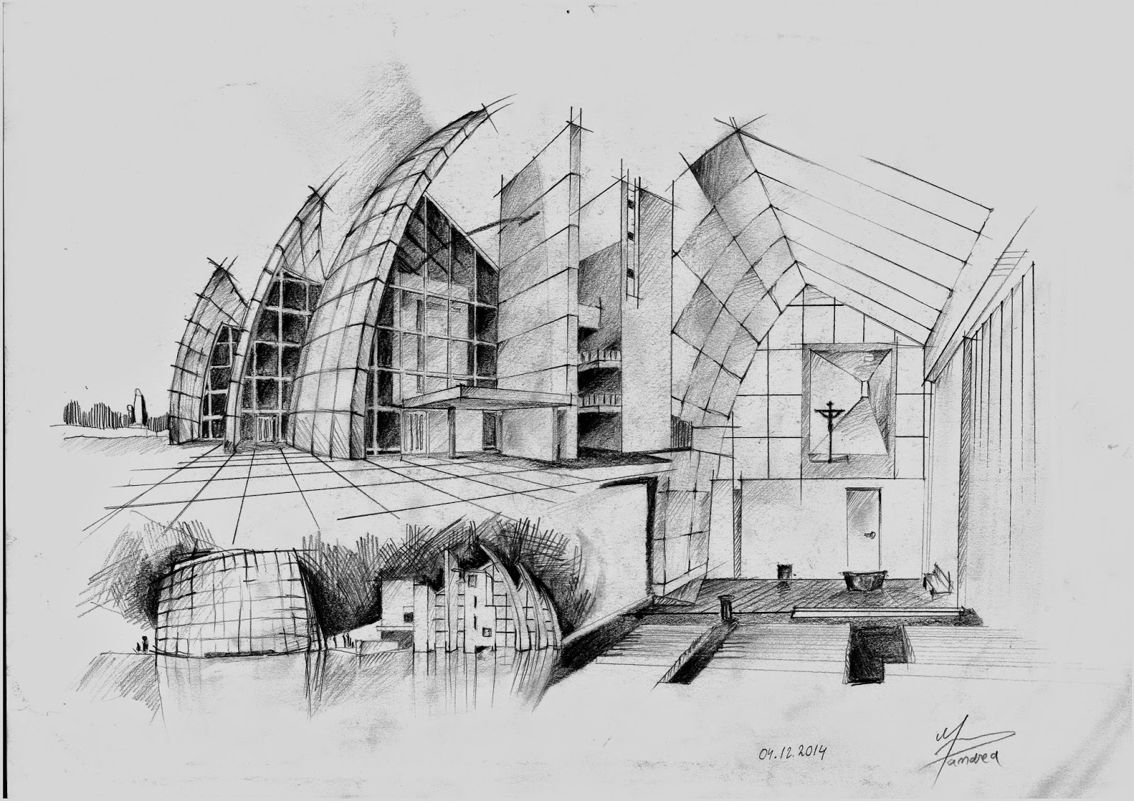 Jubilee Church (Richard Meier) - My kind of landscape | Manchester ...