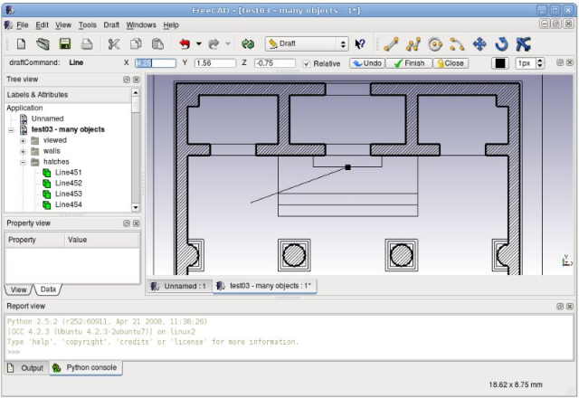 JVM - FOSS: FreeCAD - Modelador CAD paramétrico