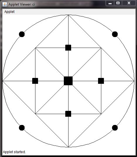 Different Types of Design in Applet Graphics in JAVA.