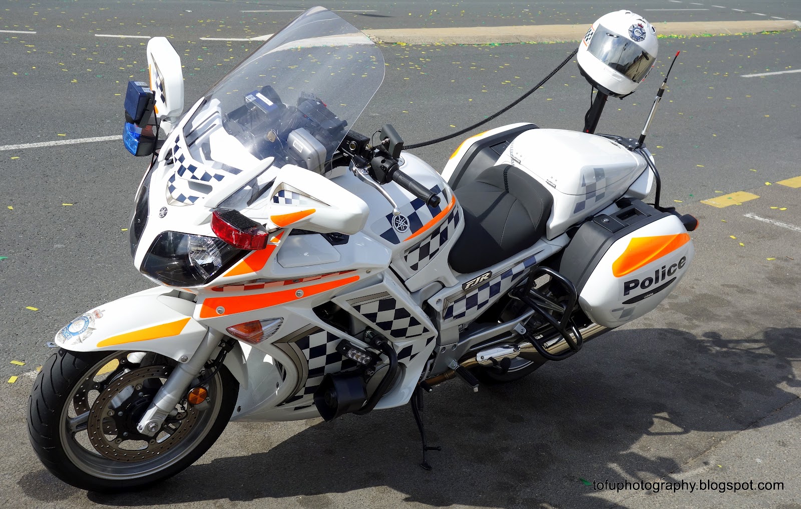Tofu Photography: Police motorbike