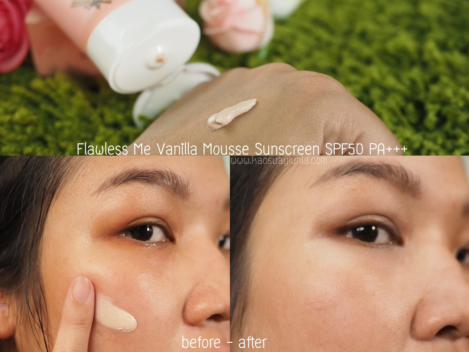 รีวิวผลิตภัณฑ์แบรนด์ Flawless Me อัพเดทฉบับชะนีมีครรภ์ | Kaosuaylunla Diary