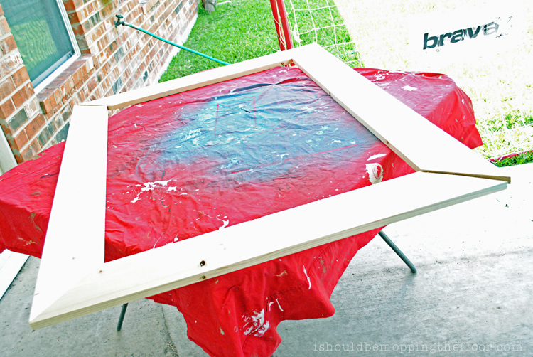 How to Achieve a Chippy Layered-Paint Finish on Wood Pieces | i should ...