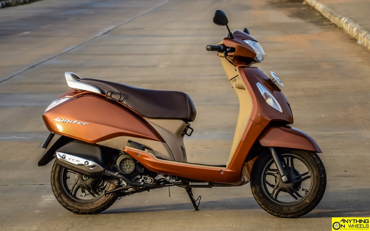 ANYTHING ON WHEELS: Driven #30: TVS Jupiter Special Edition