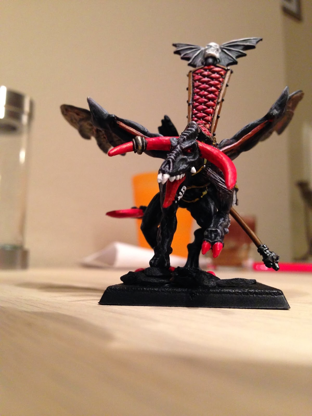 ScratchBox's Warhammer Project: Melkhior on Winged Nightmare