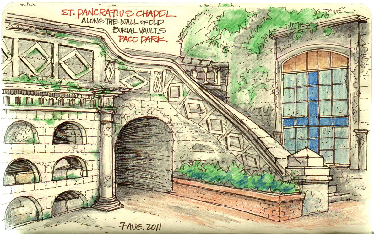 Urban Sketchers Manila: Paco Park, Manila
