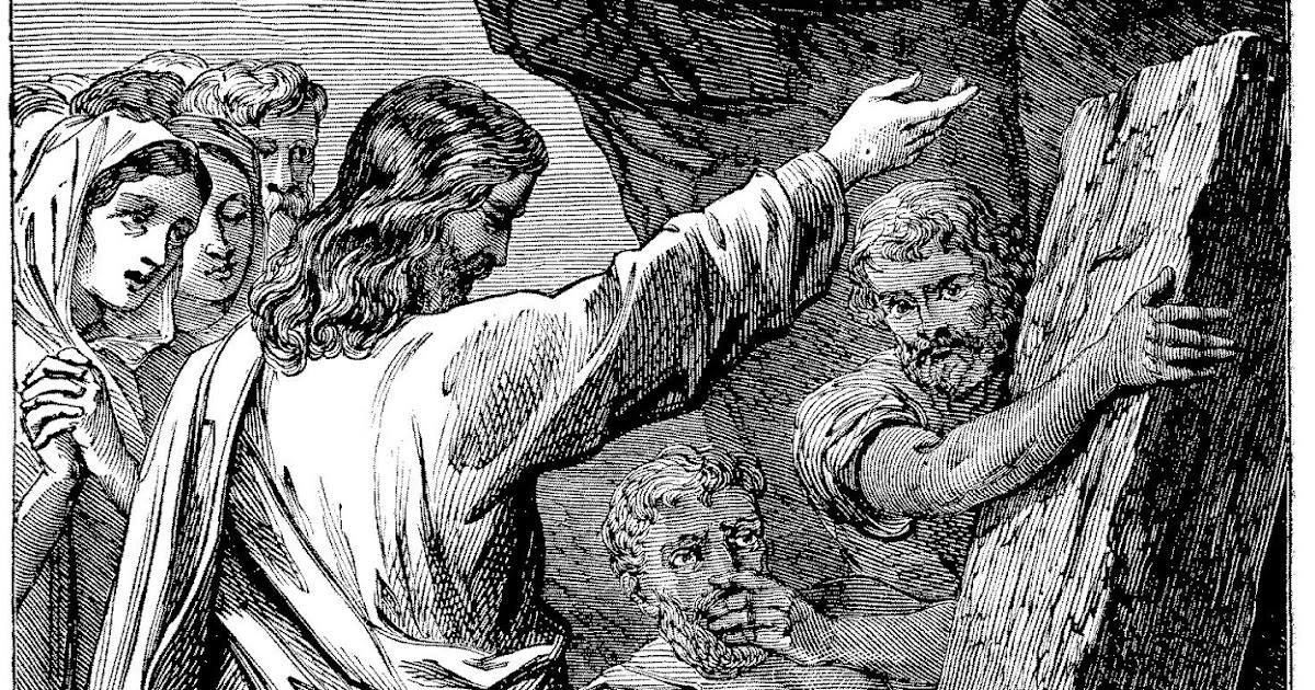 His Word In Pictures John 11 43 44