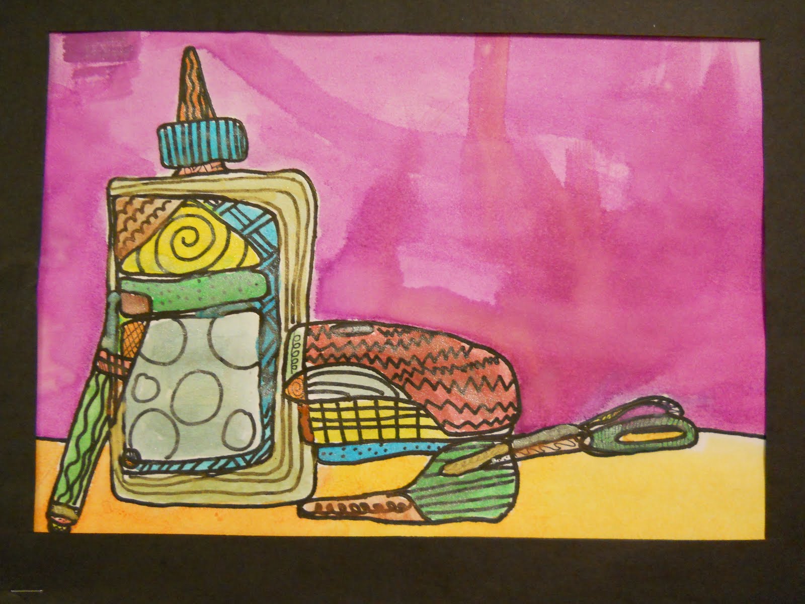 Mrs. Hull's Art Room: 5th Grade Still Life with a Twist