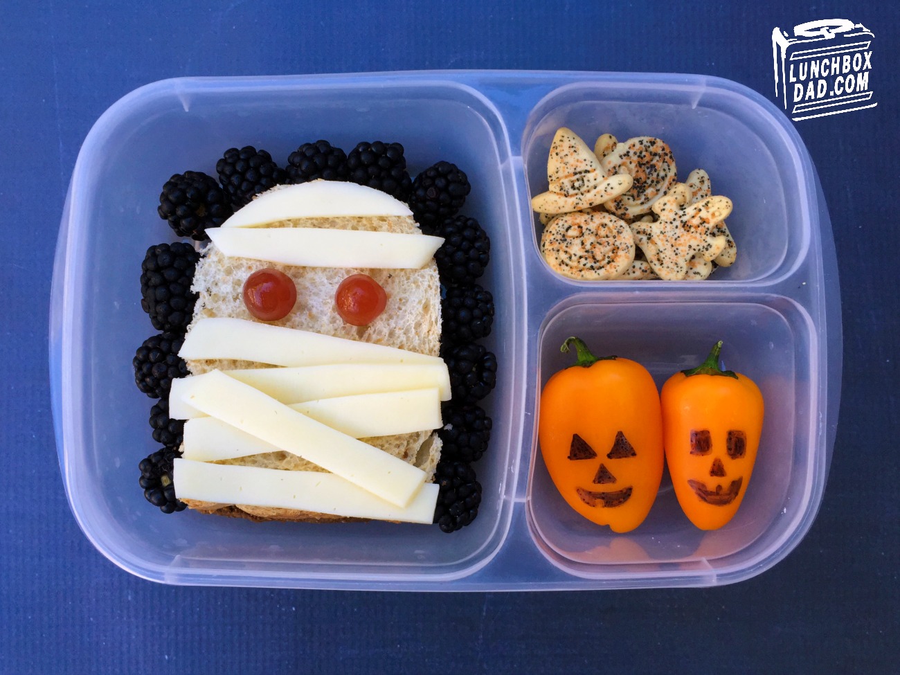 Lunchbox Dad: Learn to Make a Scary Mummy Halloween Lunch