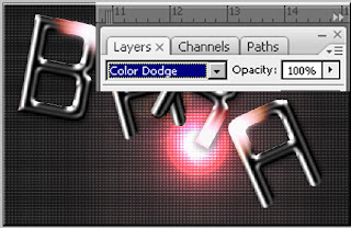 Membuat Efek Tulisan menyala | Lapakdata