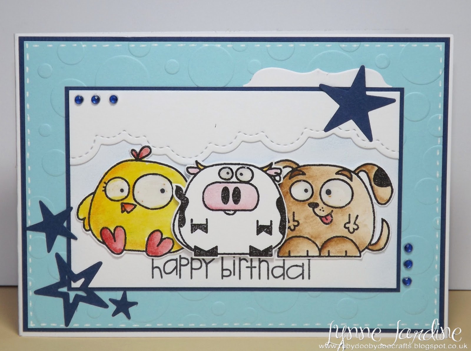 Ruby-Dooby-Doo Crafts: Birthday critters