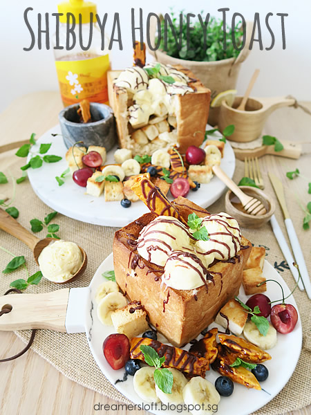 DreamersLoft: Shibuya Honey Toast