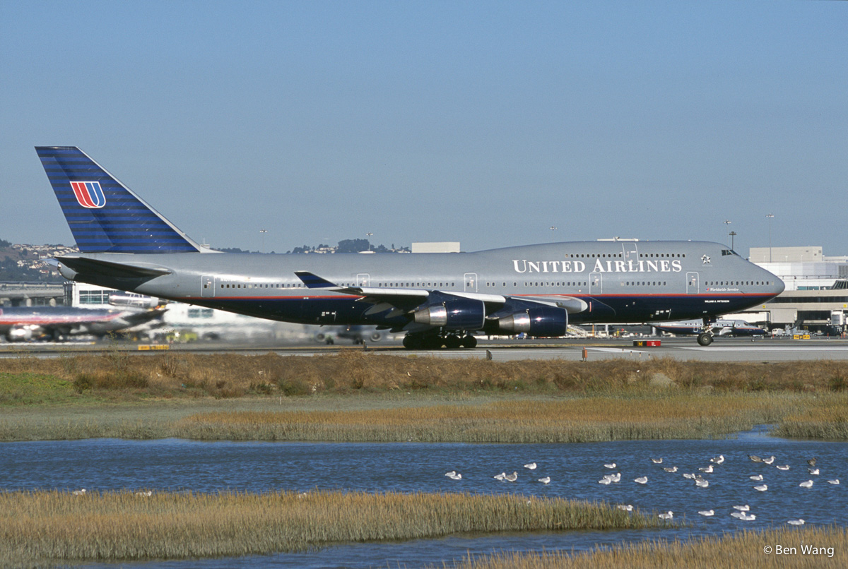 United 747 Farewell