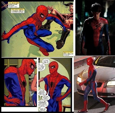 Peter Parker's eyes visible in the new The Amazing Spider-Man suit