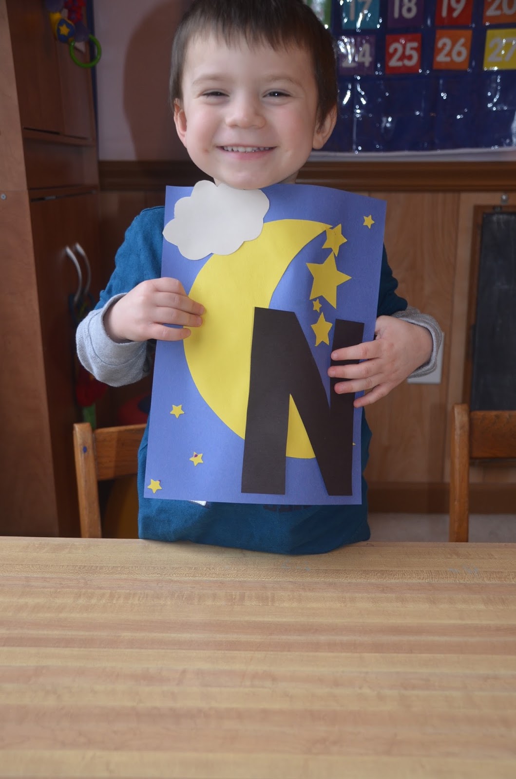 Aunt Tami's House: Learning the Alphabet {Letter N}