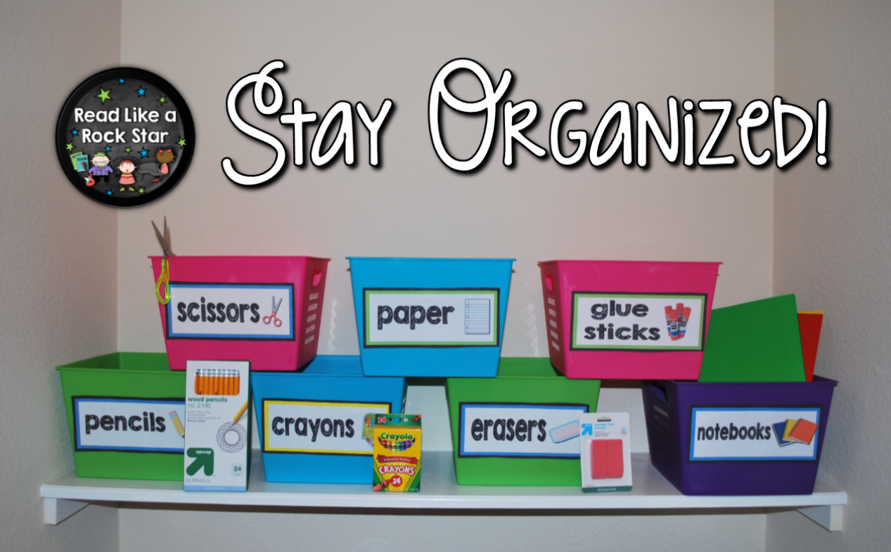 Let Your Students Sort Supplies for You!!! FREE Labels Included - Naomi ...