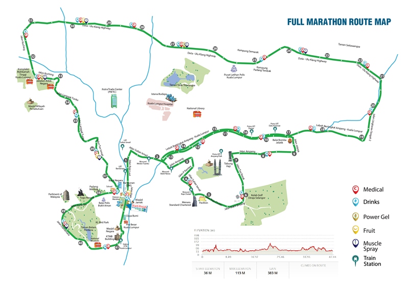 STANDARD CHARTERED KL MARATHON ANNOUNCES NEW ROUTE FOR 2014 ~ TRISTUPE.COM