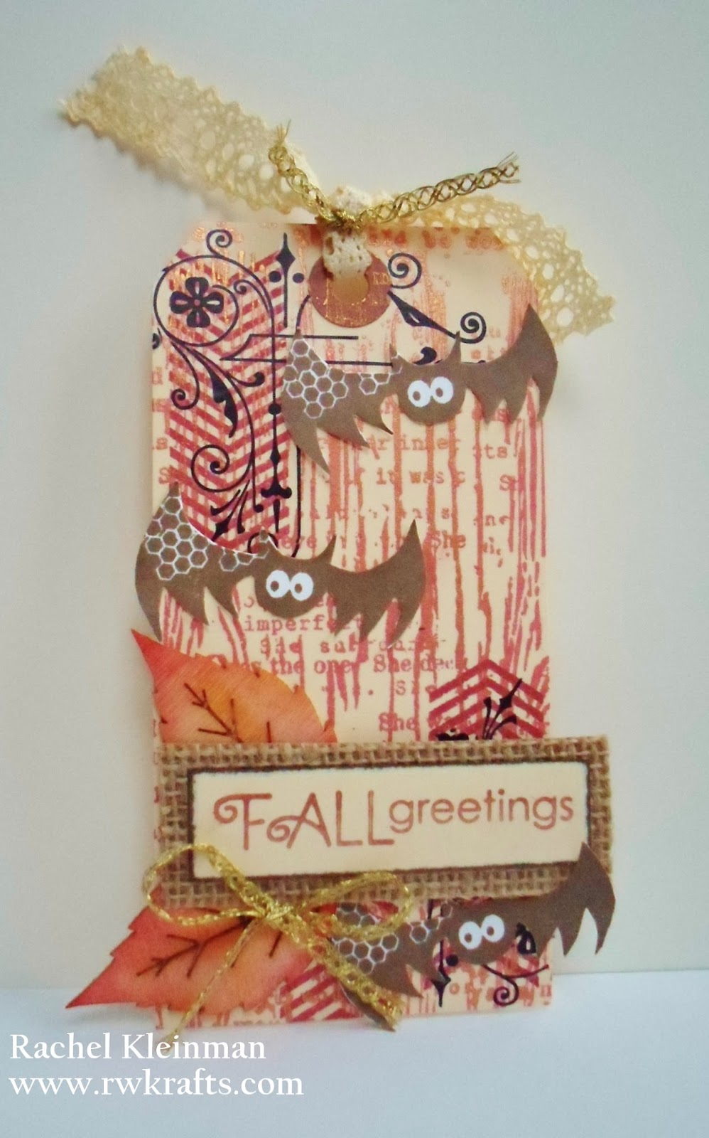 RWKrafts: Halloween Inspiration Day 6 - Autumn Tag