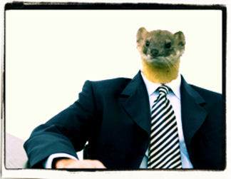 Why the Office Weasel Can Play a Useful Role in Hierarchical Organizations