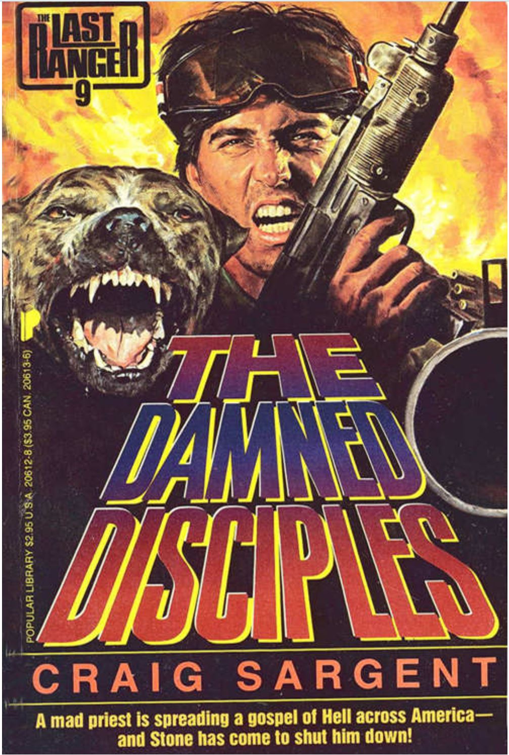 Paperback Warrior: Last Ranger #09 - The Damned Disciples