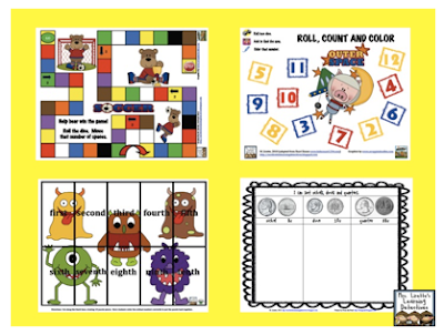 Classroom Freebies Too: 6 Math Station Freebies