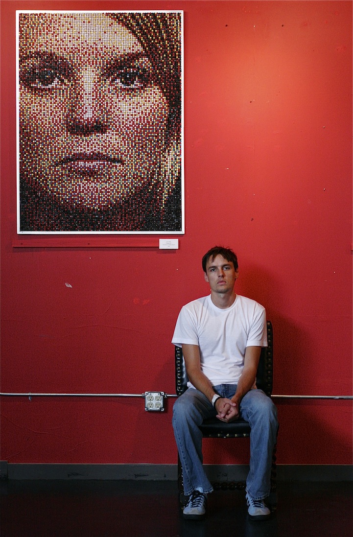 Simply Creative: Push Pin Art by Eric Daigh