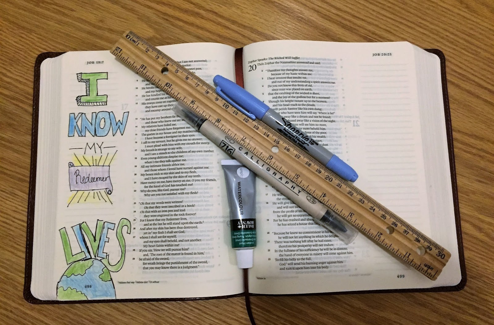 Bible Journaling for Beginners (by a Beginner)