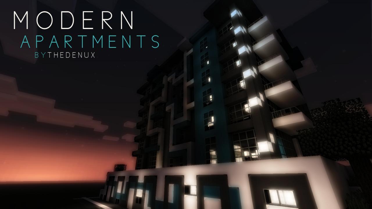 Construction Minecraft : Appartements modernes :: MineNews