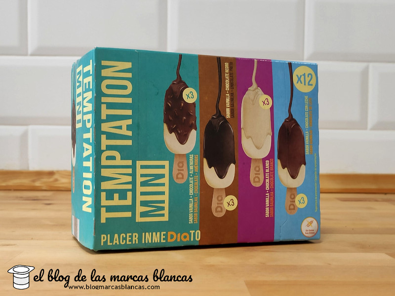 Helado mini bombón temptation mix (tipo Magnum mini) DIA el blog de las ...