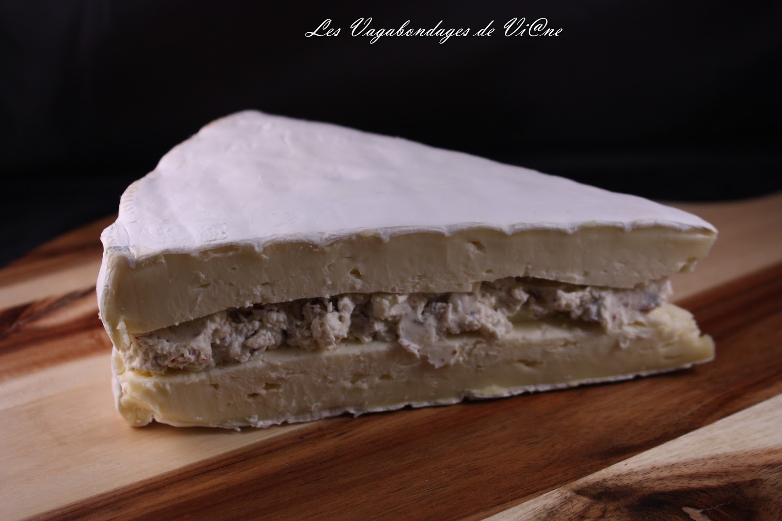 Les Vagabondages de Vi@ne: Brie aux noisettes et à l'huile de truffe
