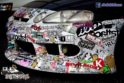 Dub Stickers: Sticker Bomb